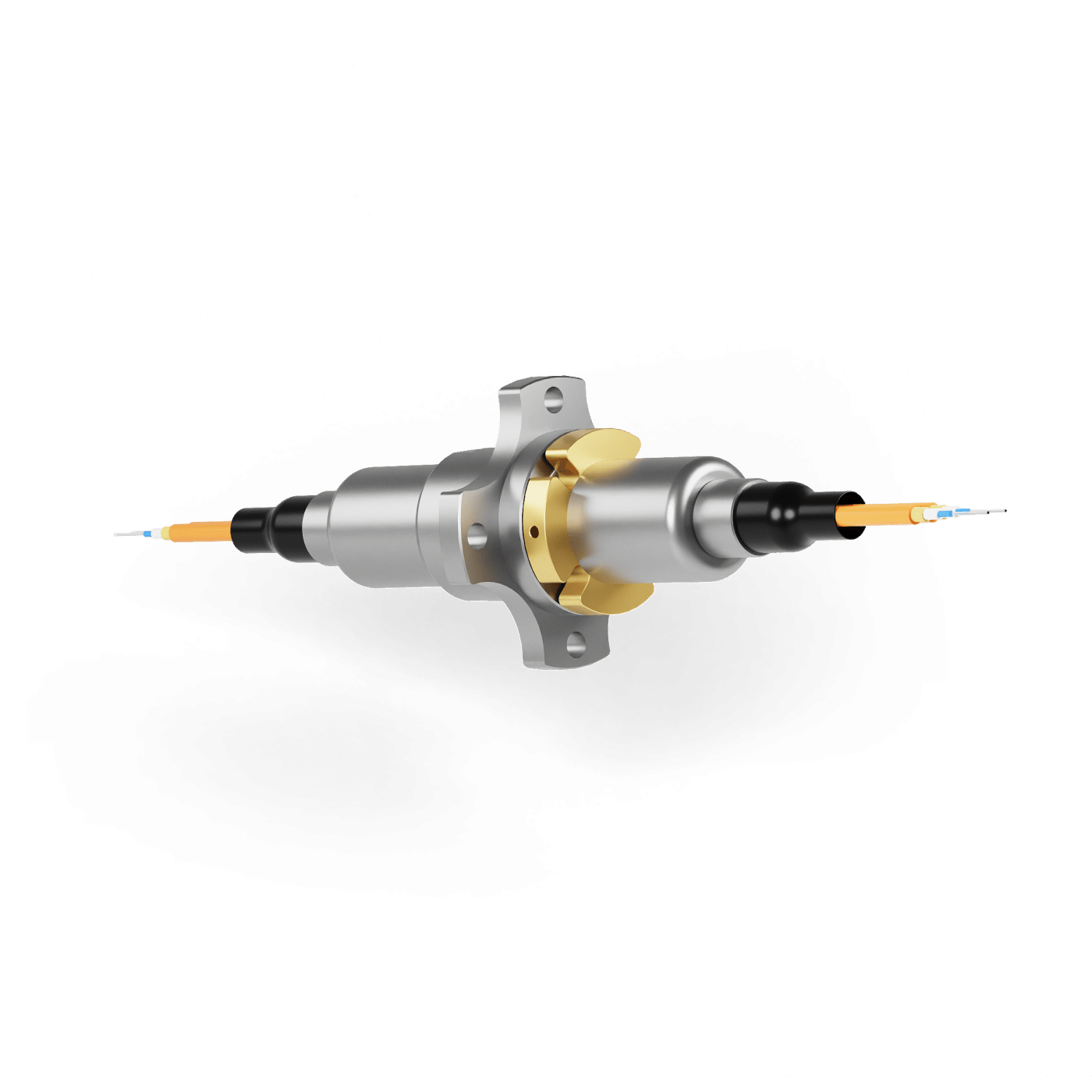 Compact Two-channel Fiber Optical Rotary Joint