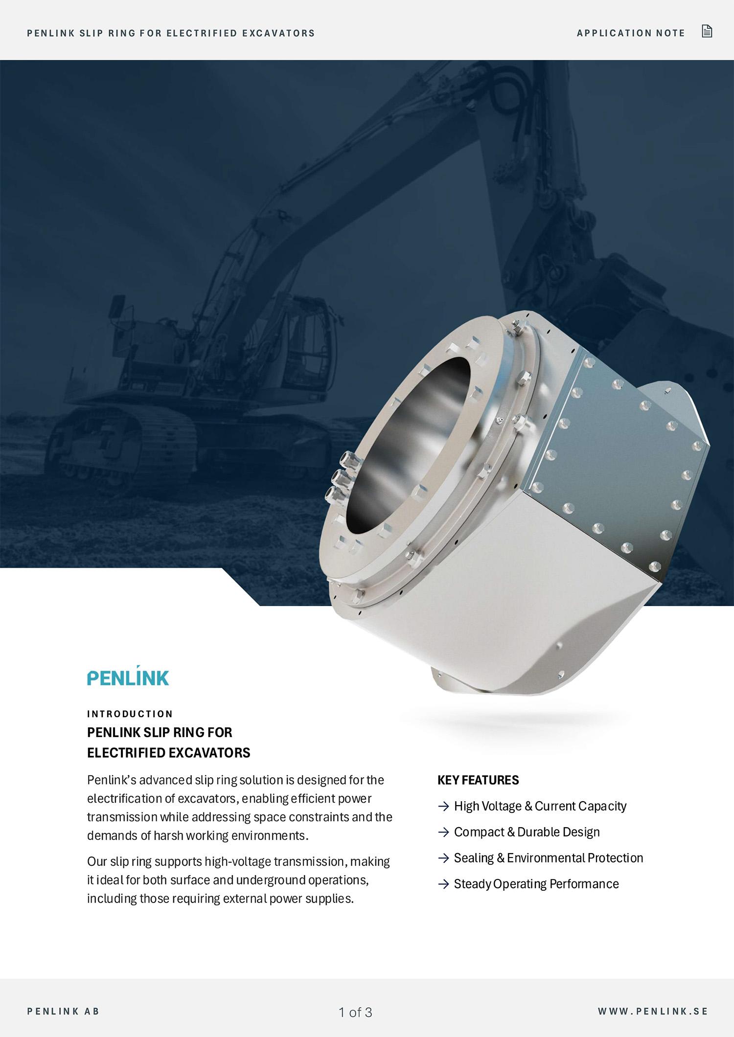 The Key To Efficient Signal Transmission For Excavators